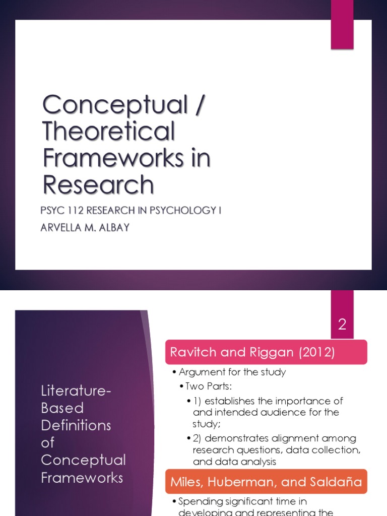 ConceptualTheoretical Framework | PDF | Theory | Conceptual Framework