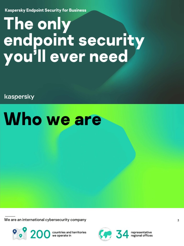 Kaspersky Endpoint Security For Business Presentation 0622 EN | PDF | Home & Garden
