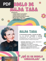 Modelo Curricular de Hilda Taba | PDF | Plan de estudios | Aprendizaje