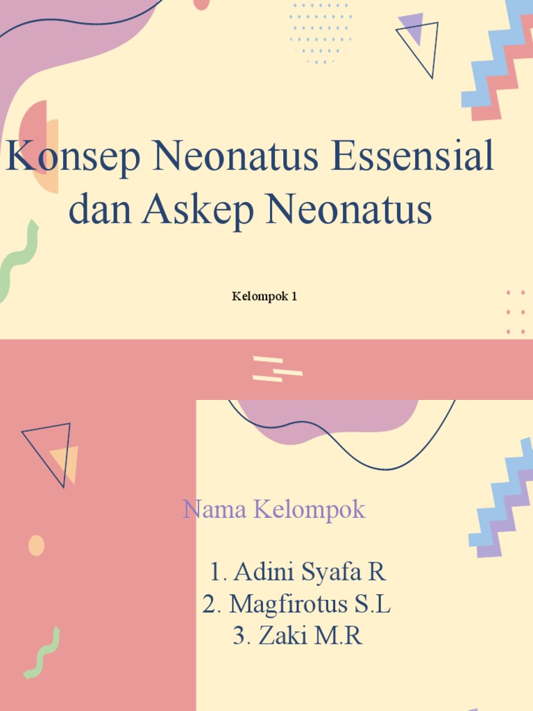 Konsep Neonatus Essensial Dan Askep Neonatus-3 | PDF