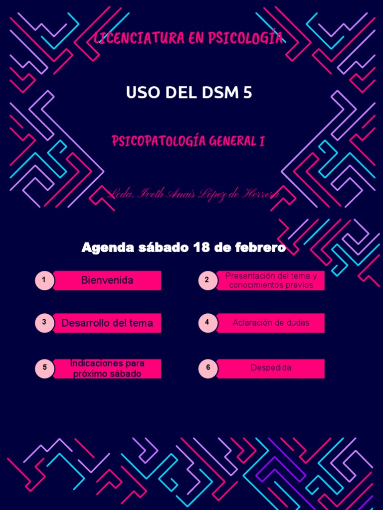 04 Uso Del DSM-5 | PDF | Manual Diagnóstico y Estadístico de los ...