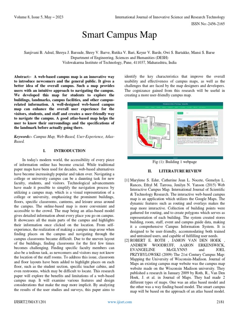 Smart Campus Map | PDF