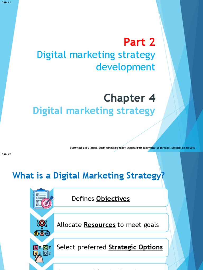 Chap 4 - Digital Marketing Strategy | PDF | Digital Marketing | Marketing