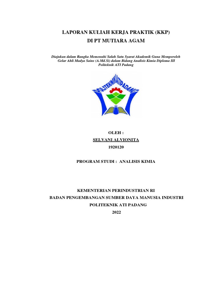 Selvani A KKP | PDF