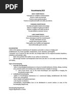 Housekeeping Services Evaluation Form | PDF | Behavioural Sciences ...