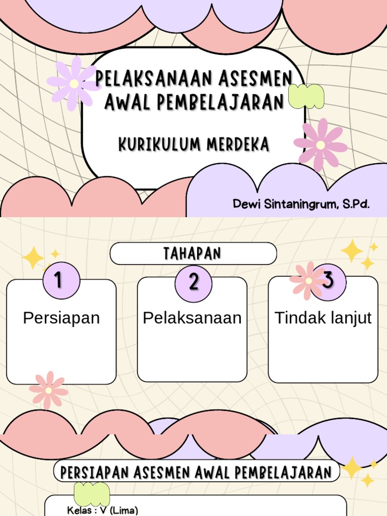 Melakukan Asesmen Awal Pembelajaran | PDF