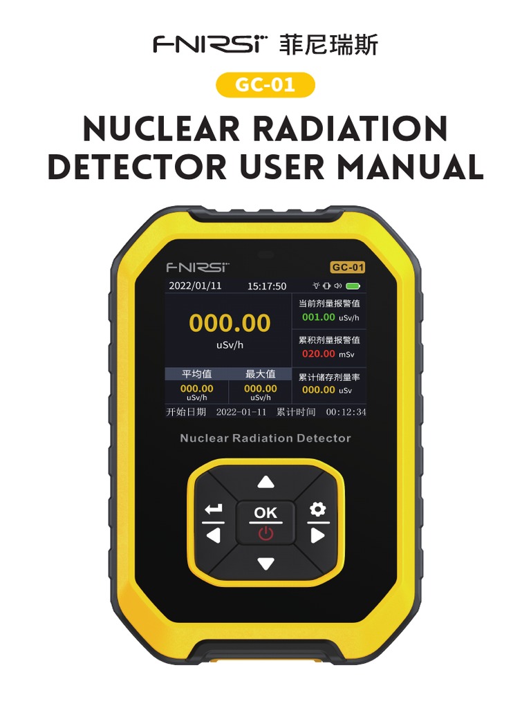 Nuclear Radiation Detector | PDF | Radioactive Decay | Ionizing Radiation