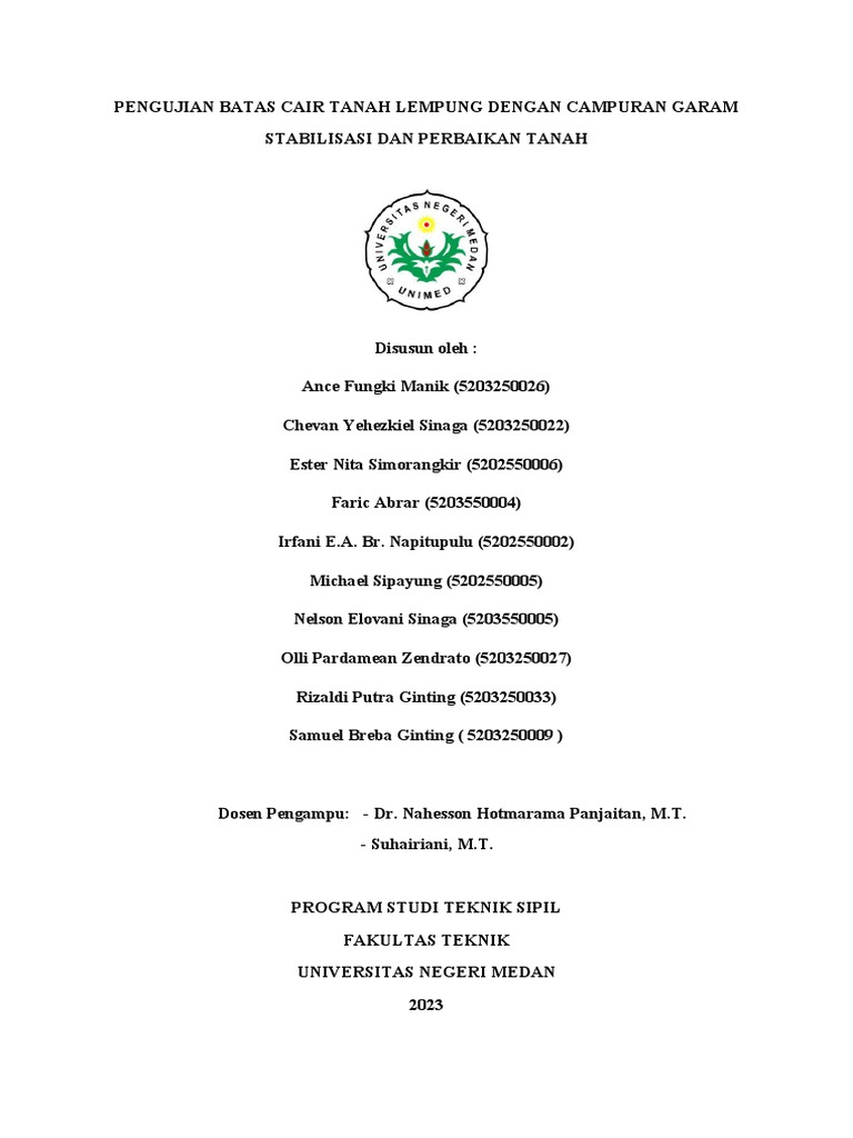 BATAS CAIR GARAM | PDF