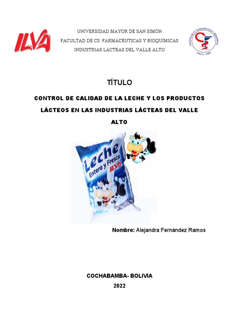 LECHES | PDF | Leche | Productos lácteos