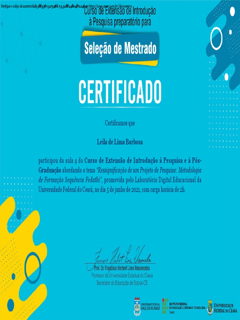 Certificado 12 | PDF