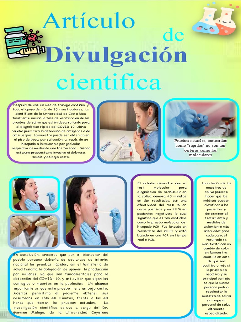 Artículo de Divulgación Científica - GRUPAL | PDF