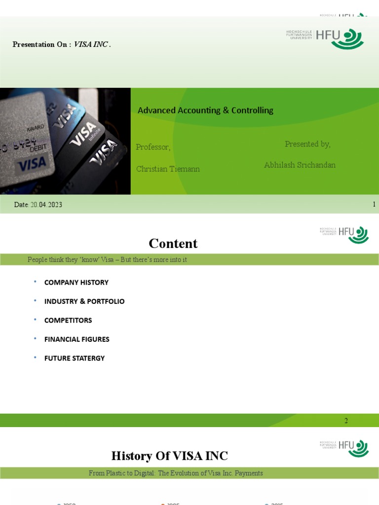 Visa Presentation | PDF | Visa Inc. | Payments