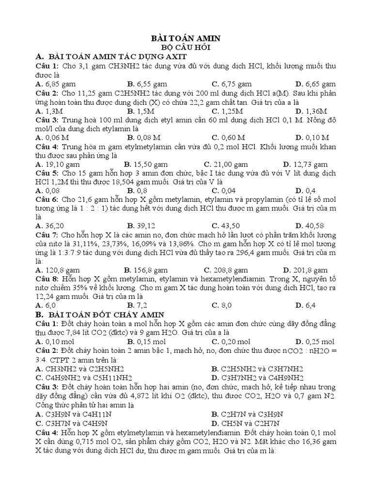 28.12.21. Bài Toán Amin | PDF