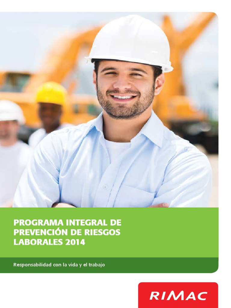 Brochure_Programa Integral de Prevención de Riesgos Laborales 2014_v2 Co | PDF | Seguridad y ...
