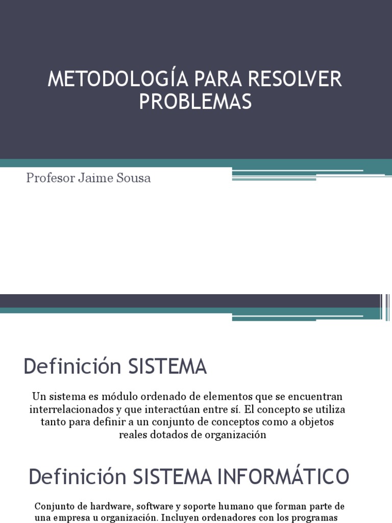 Modulo 2 - Resolucion de Problemas | PDF | Lenguaje de programación ...