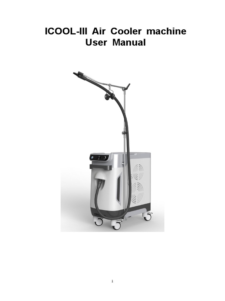 Icool-3 User Manual | PDF | Manufactured Goods | Electrical Engineering