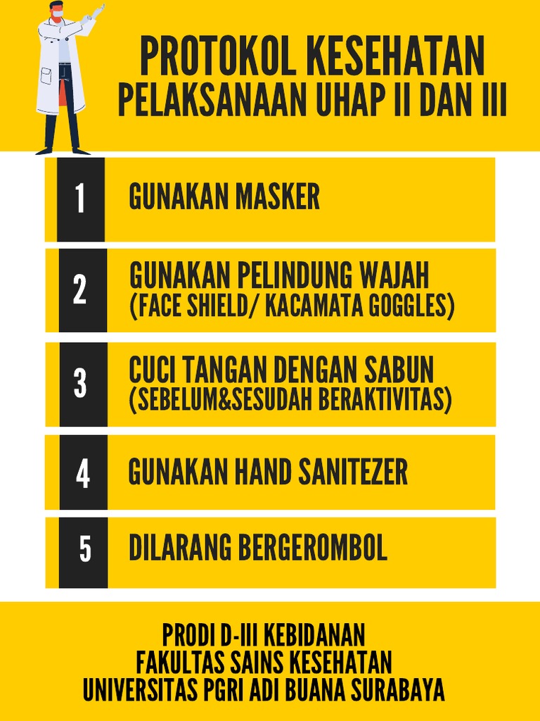 Protokol Kesehatan Uhap II Dan III | PDF