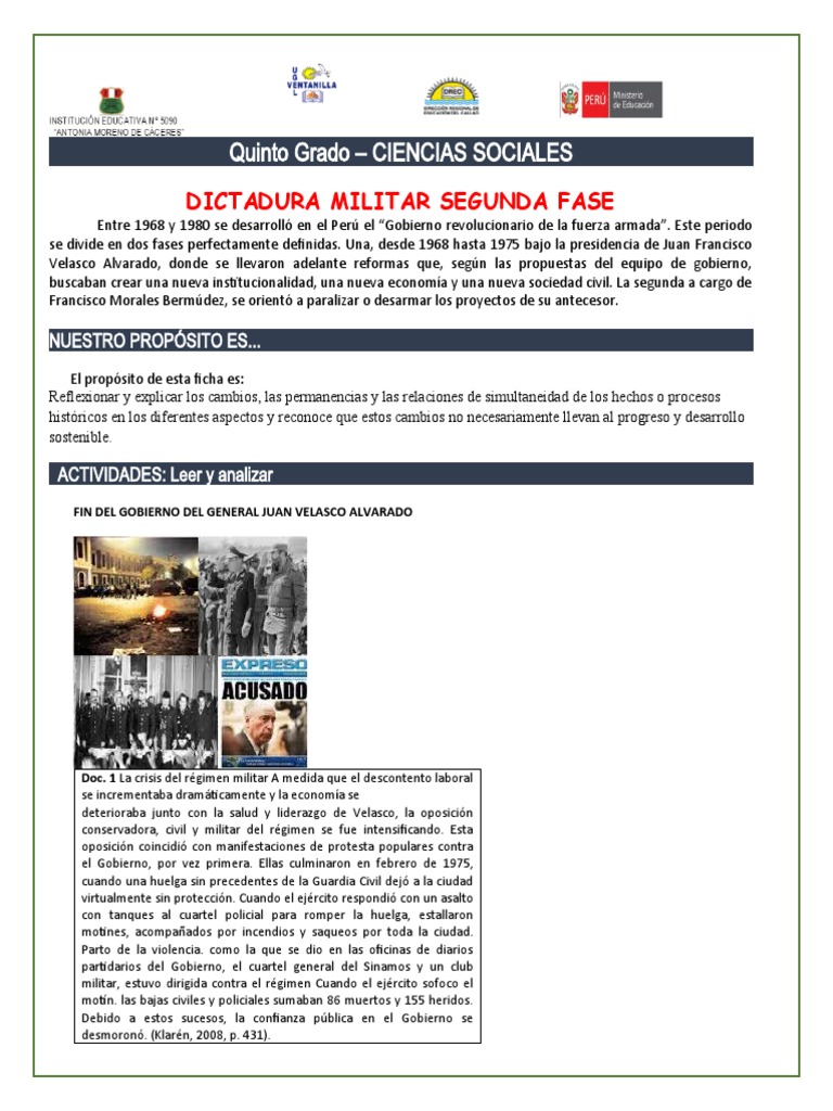 Ficha #16 Informativa Final | PDF | Gobierno