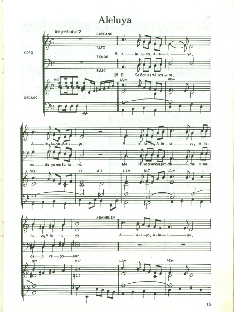 4 Aleluya | PDF