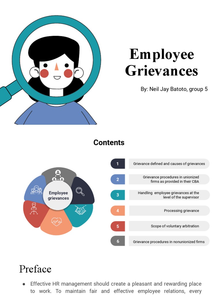 Employee Grievance HR Report | PDF
