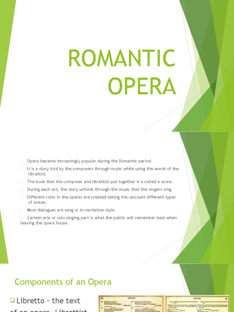 Understanding Romantic Opera Elements | PDF | Language Arts ...