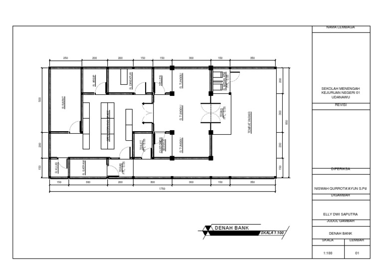 DENAH BANK-Model | PDF
