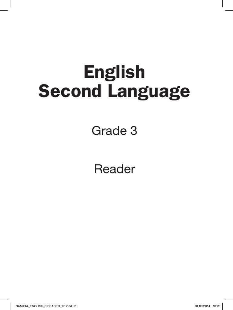 English Grade 3 Reader | PDF | Anansi | Mouse