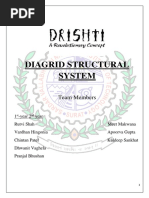 DIAGRID SYSTEM | PDF | Beam (Structure) | Civil Engineering