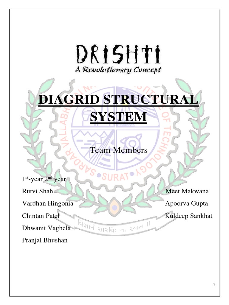 Documentation Diagrid Structure | PDF | Beam (Structure) | Truss