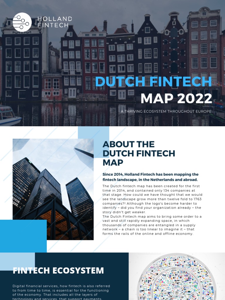 Dutch FinTech Map 2022 1675005848 | PDF | Cryptocurrency | Banks