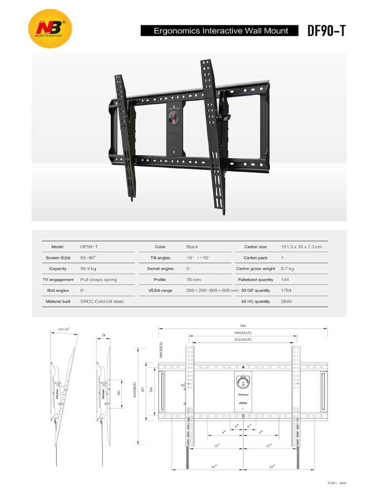 Bracket - DF90-T | PDF