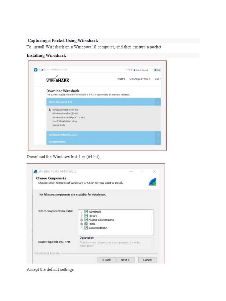 Wireshark Packet Capture Guide | PDF | Transmission Control Protocol ...