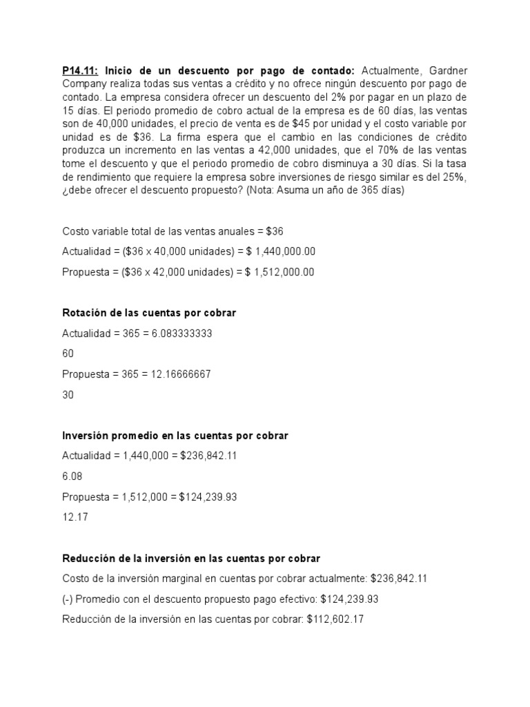 Finanzas Ejercicios | PDF