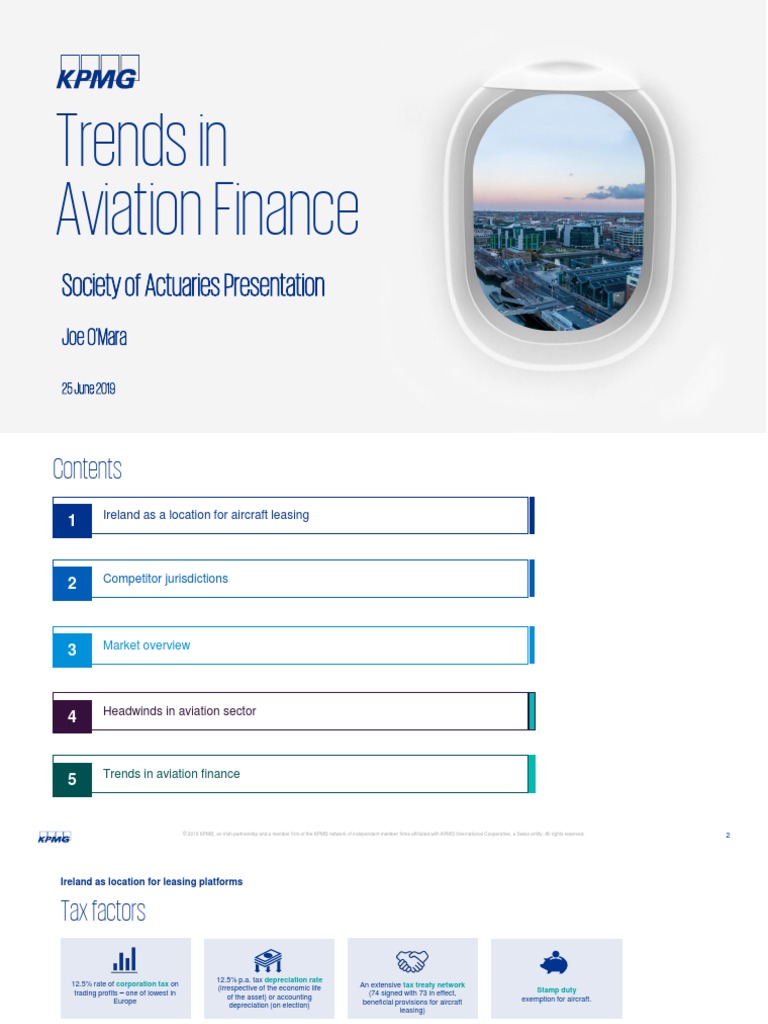 Aviation Finance Irelands Next Step | PDF | Asset Backed Security ...