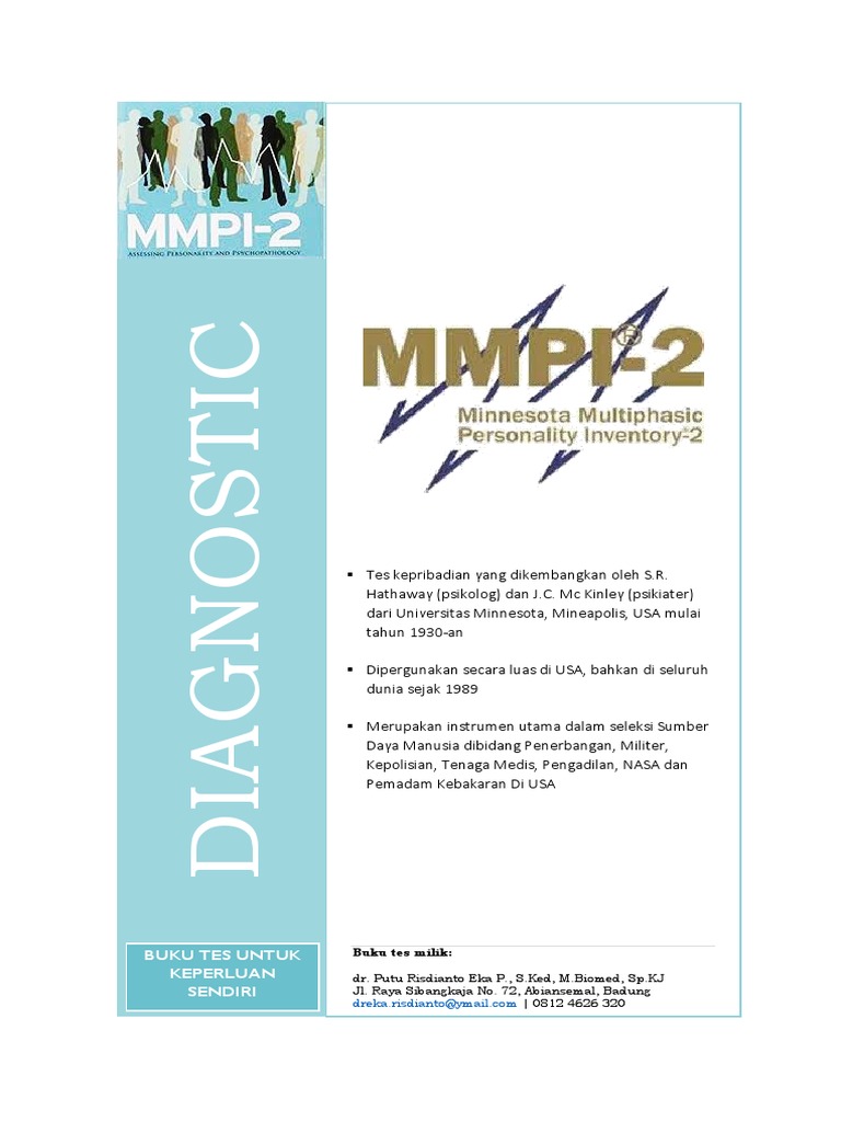 MMPI-2 - Buku Soal | PDF