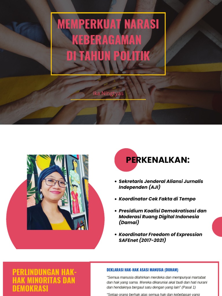Memperkuat Narasi Keberagaman Di Tahun Politik | PDF Memperkuat Narasi Keberagaman Di Tahun Politik | PDF