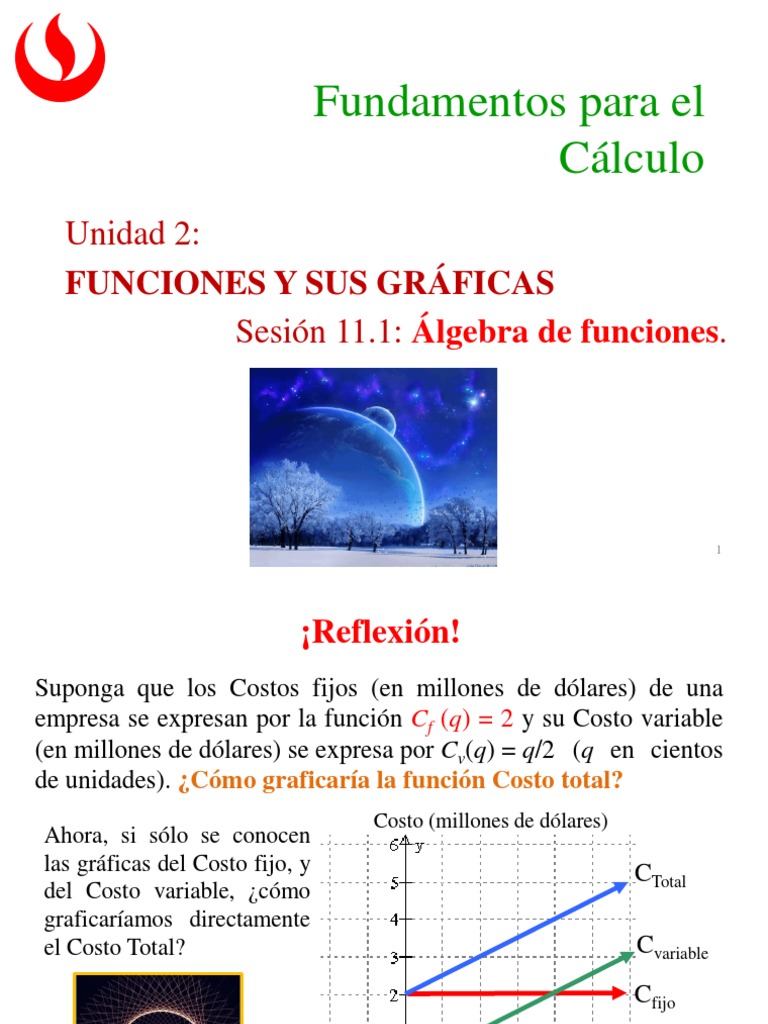 11.1 Álgebra de Funciones. Composición de Funciones - EXPO | Descargar gratis PDF | Función ...