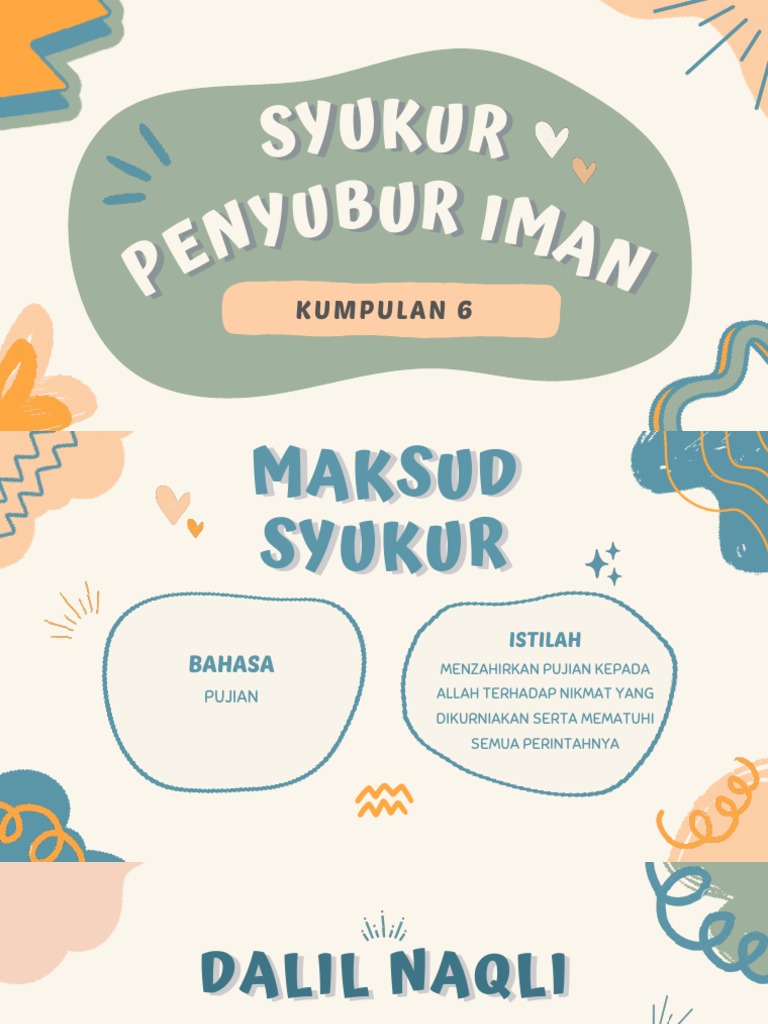 Pai Group 6 Syukur Penyubur Iman | PDF