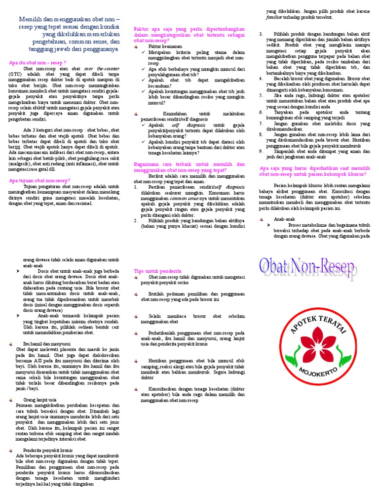 Obat Non Resep | PDF