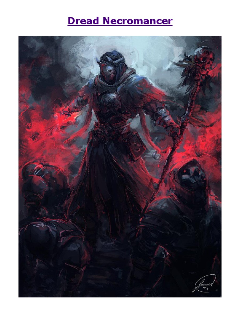 Dread Necromancer 5e (Update 3) 1.2 | PDF