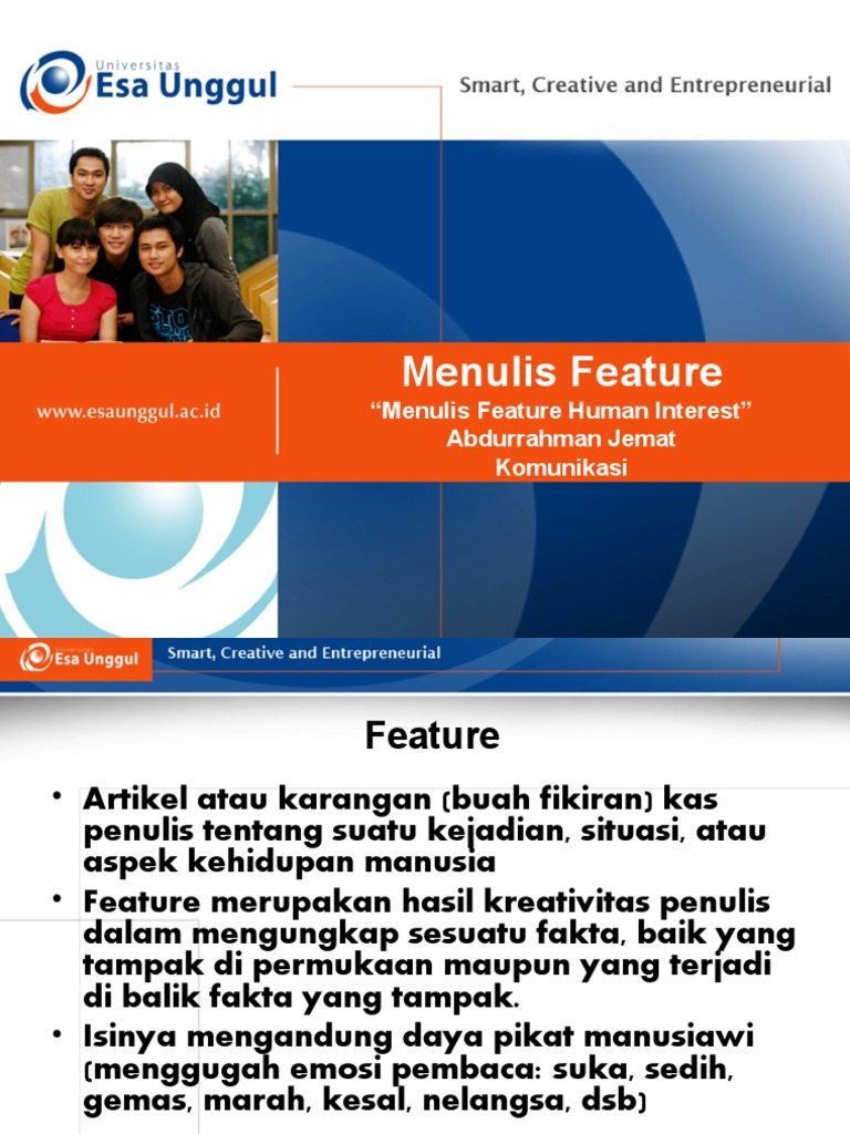 11 - Menulis Feature Human Interest | PDF