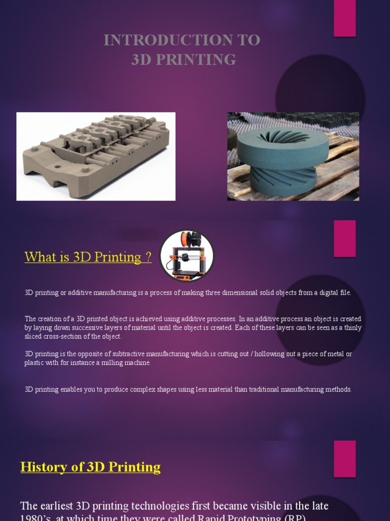 3D Printing of Sand Moulds | PDF | 3 D Printing | 3 D Computer Graphics