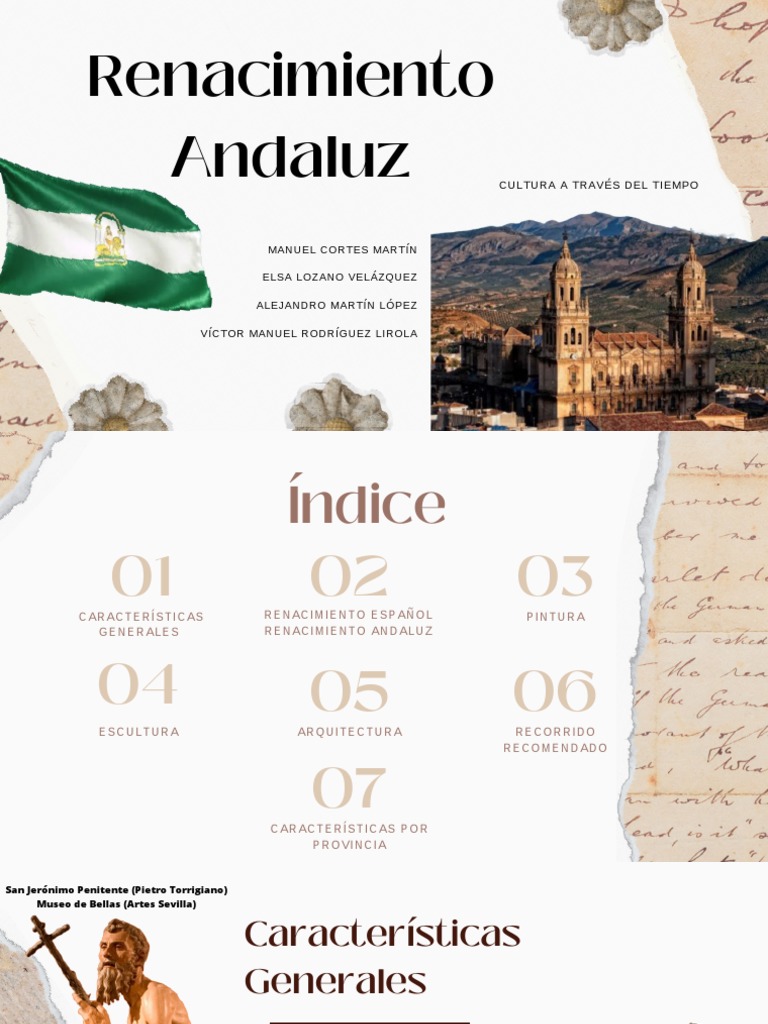 Renacimiento Andaluz: Manuel Cortes Martín Elsa Lozano Velázquez ...