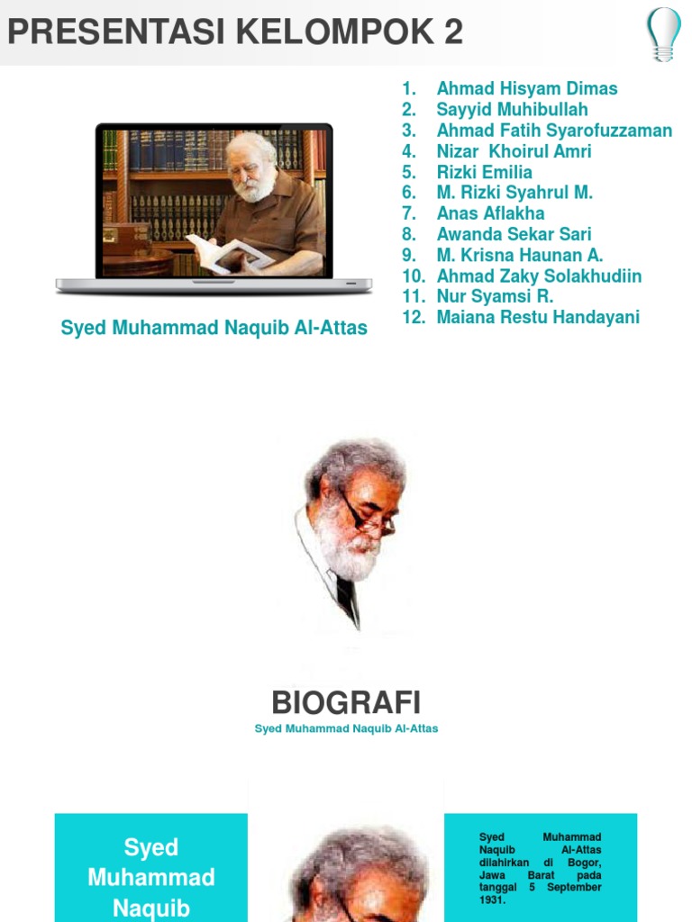 Biografi Syed Muhammad Naquib Al-Attas | PDF | Filsafat | Agama & Spiritualitas