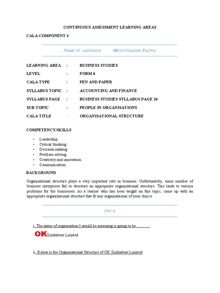 BS Cala 4 | PDF | Leadership | Business