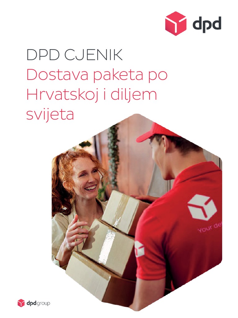 DPD Croatia - Cjenik Dostave Po Hrvatskoj I Diljem Svijeta 6.3.2023 | PDF