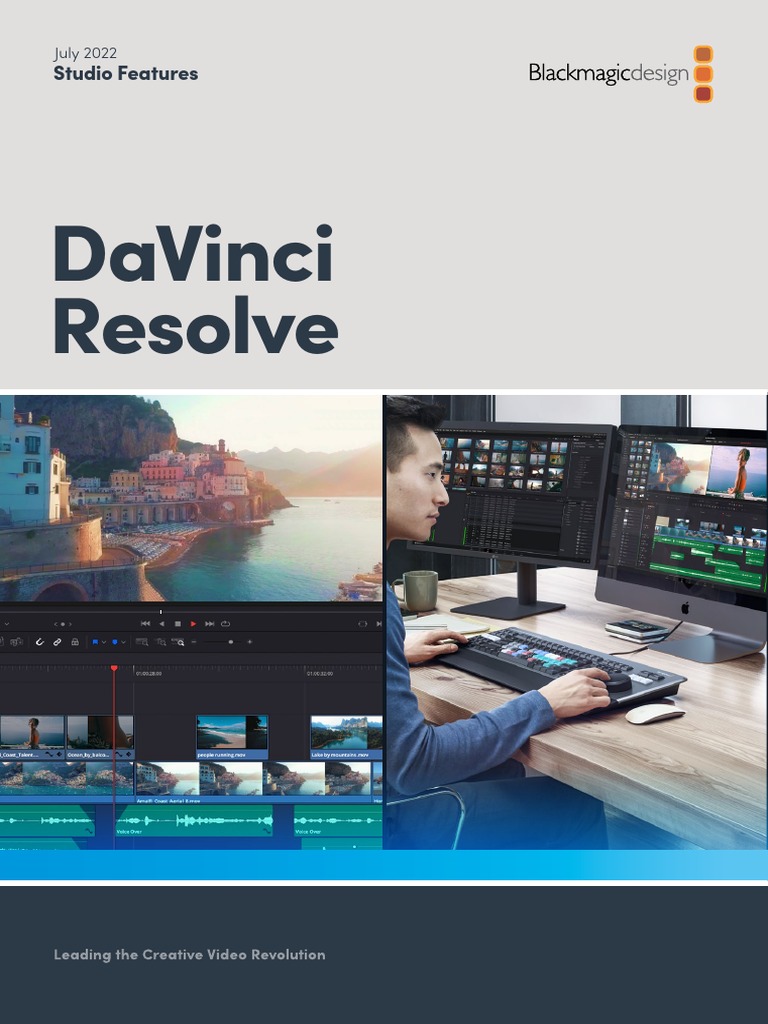 DaVinci Resolve Studio 18 Features | PDF