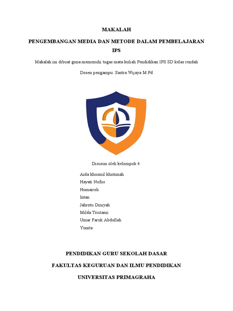 Media & Metode Pembelajaran IPS | PDF