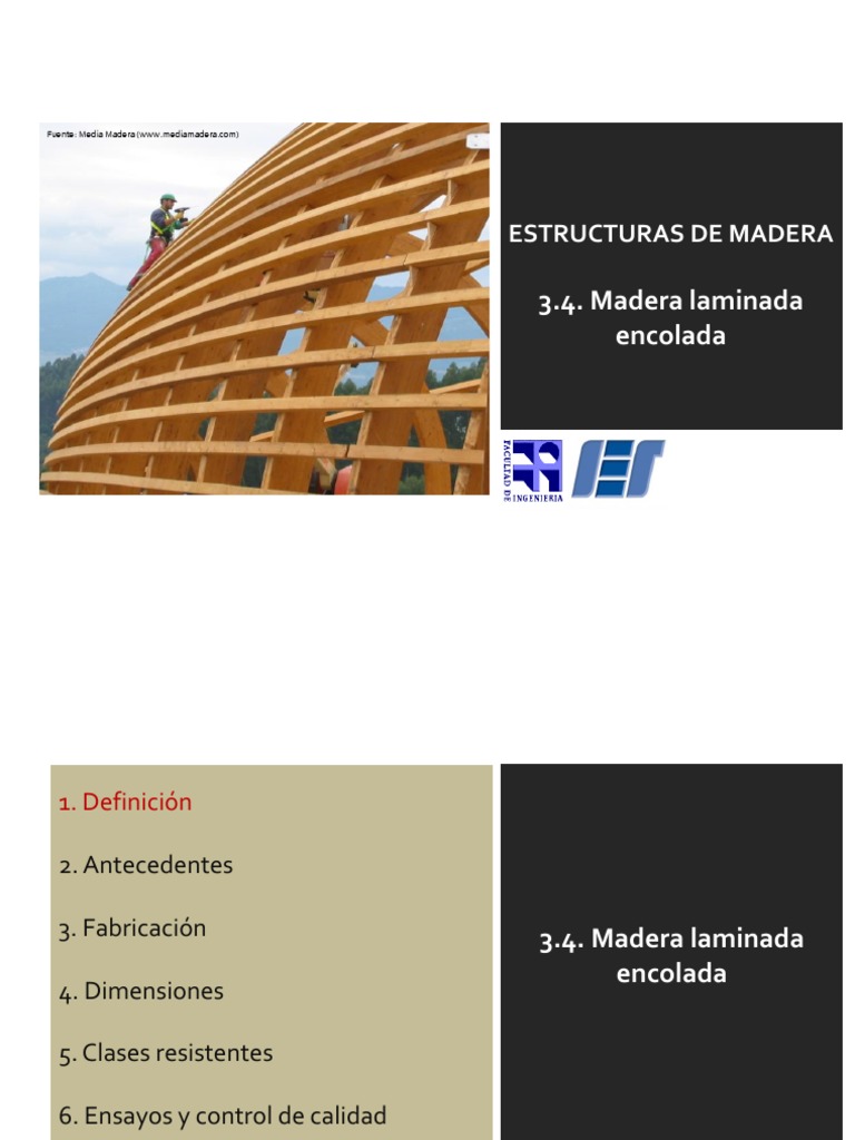S03E04 - Madera Laminada Encolada 1 | PDF | Madera | Poliuretano