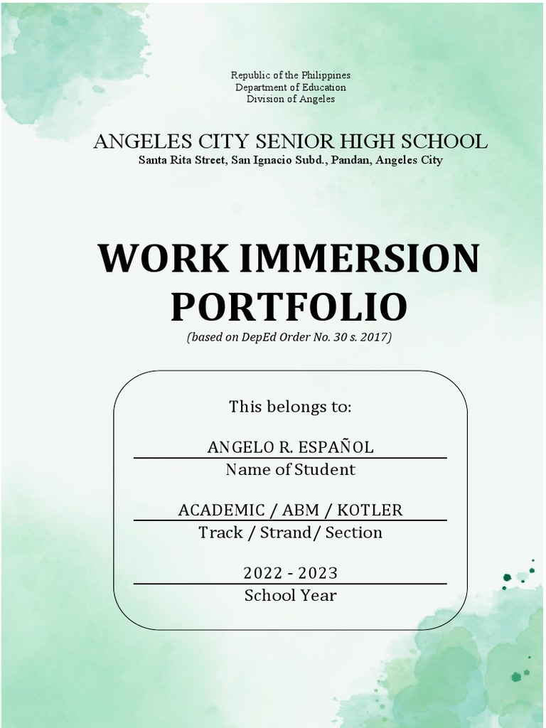 W. Immersion | PDF | Job Interview | Leadership